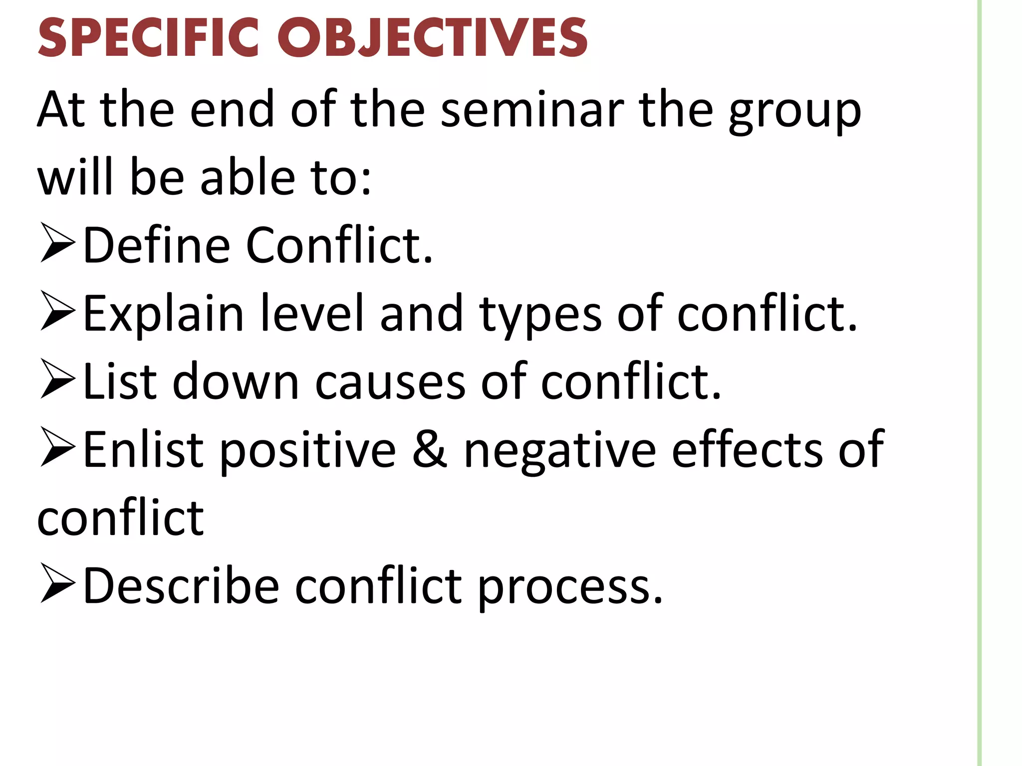 CONFLICT MANAGEMENT#NURSING MANAGEMENT | PPTX