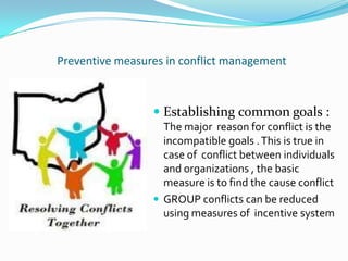 Conflict management & negotiation | PPTX