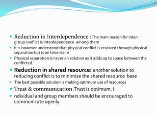 Conflict management & negotiation | PPT