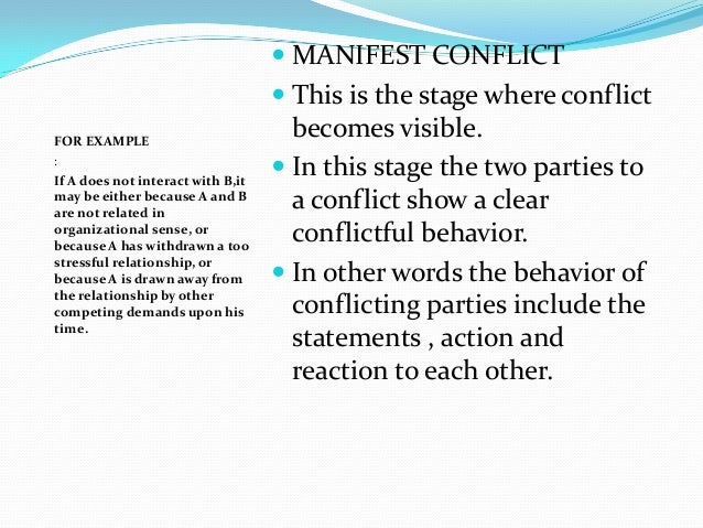 Conflict management & negotiation