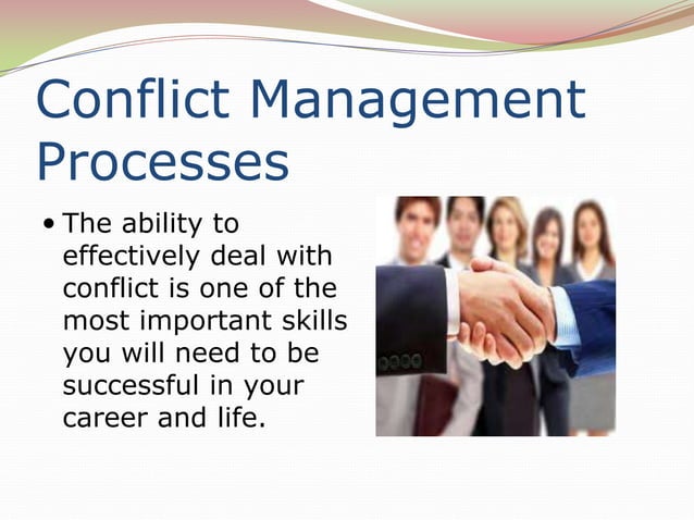 Conflict Management & Organizational Change | PPTX | War and Conflicts