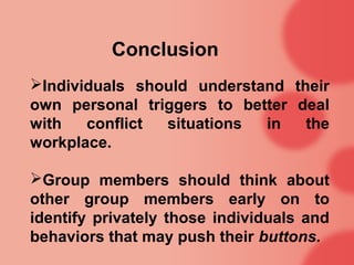 Conflict management ppt | PPT