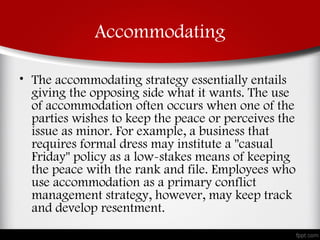 Conflict management | PPT