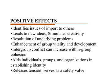 Conflict management presentation | PDF