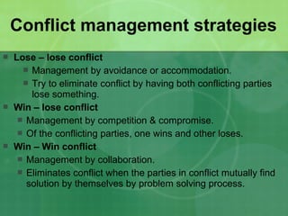 Conflict management presentation | PPT