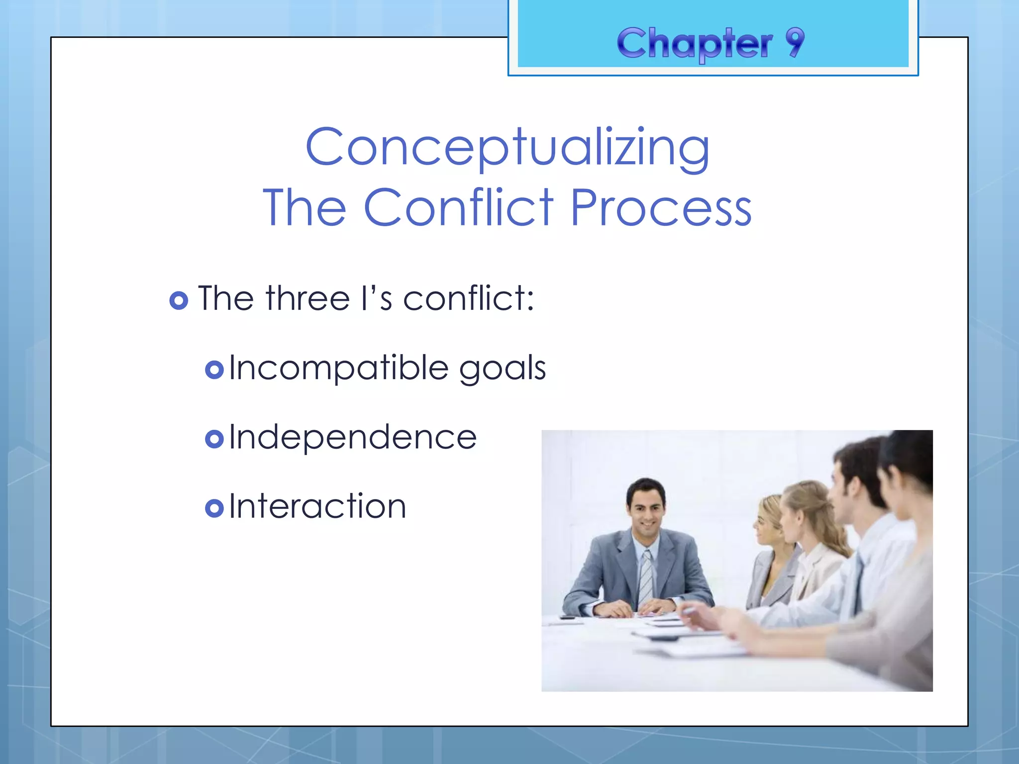 Conflict management processes | PPTX