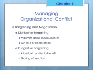 Conflict management processes | PPT