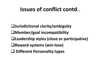 Conflict management & resolution | PPT