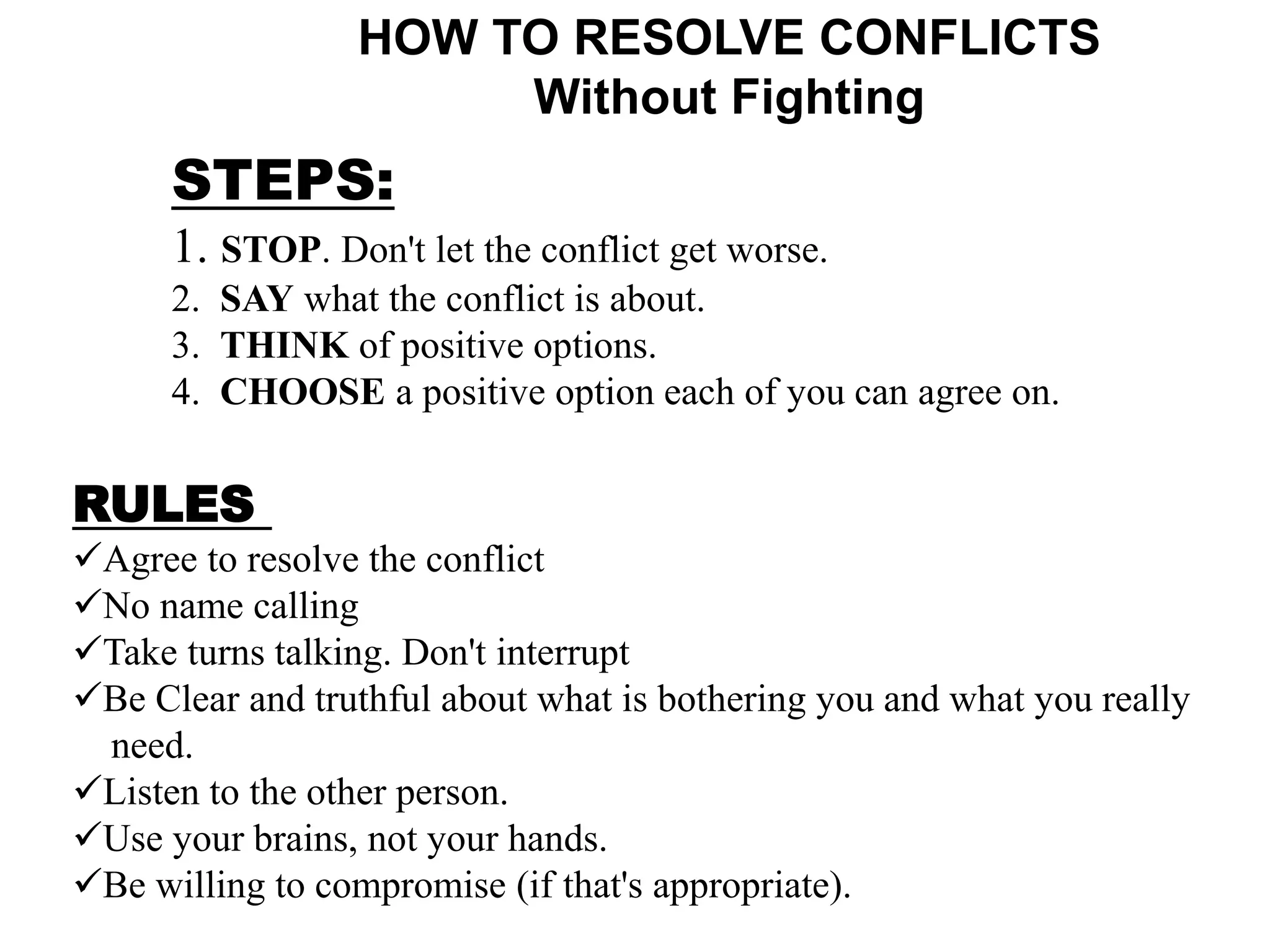 Conflict management slideshare by prakash rn | PPTX