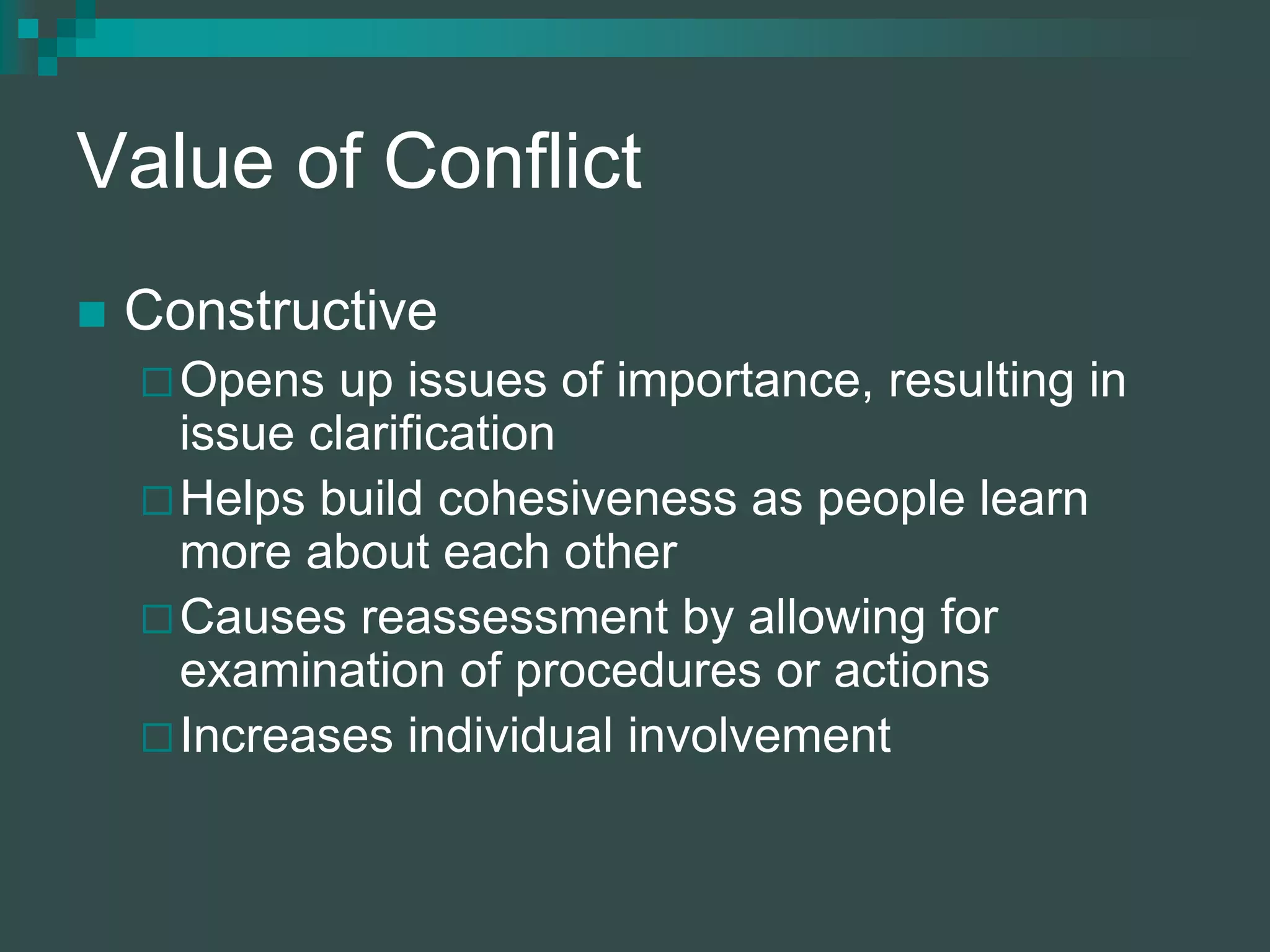 Conflict Management Styles | PPT