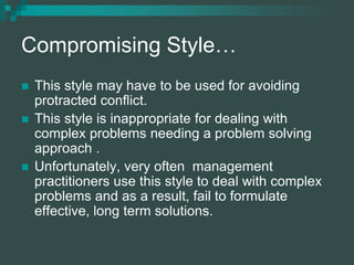 Conflict Management Styles | PPT