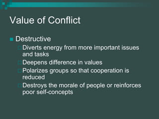 Conflict Management Styles | PPT