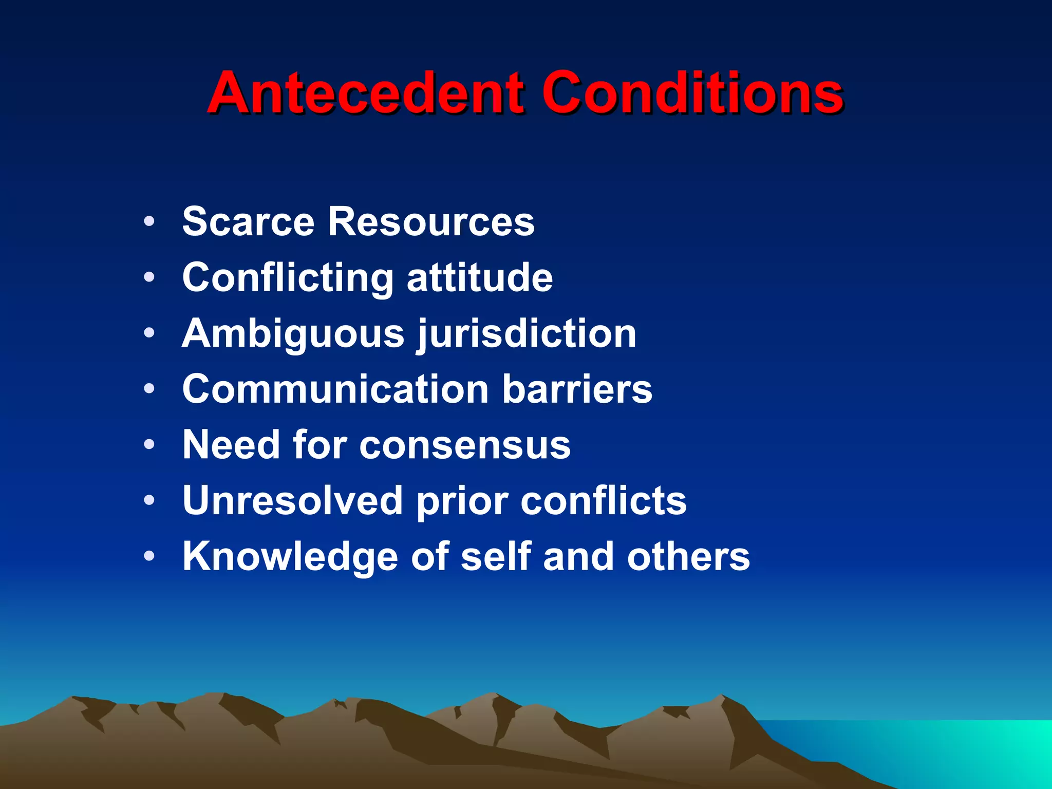 Conflict Management Technique-TRAINING | PPT