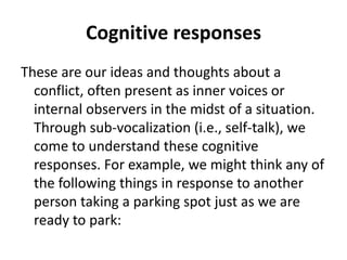 Conflict management techniques | PPTX
