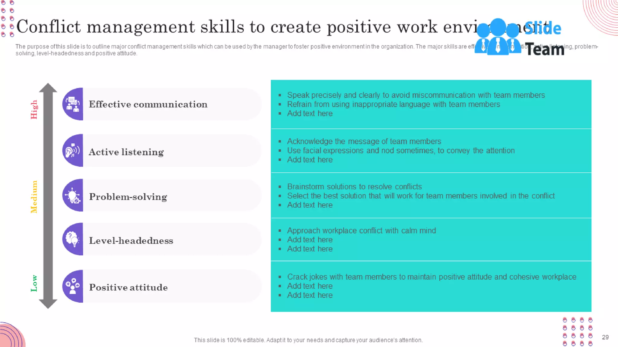 Conflict Management Techniques In Project Management Powerpoint Presentation Slides | PPT