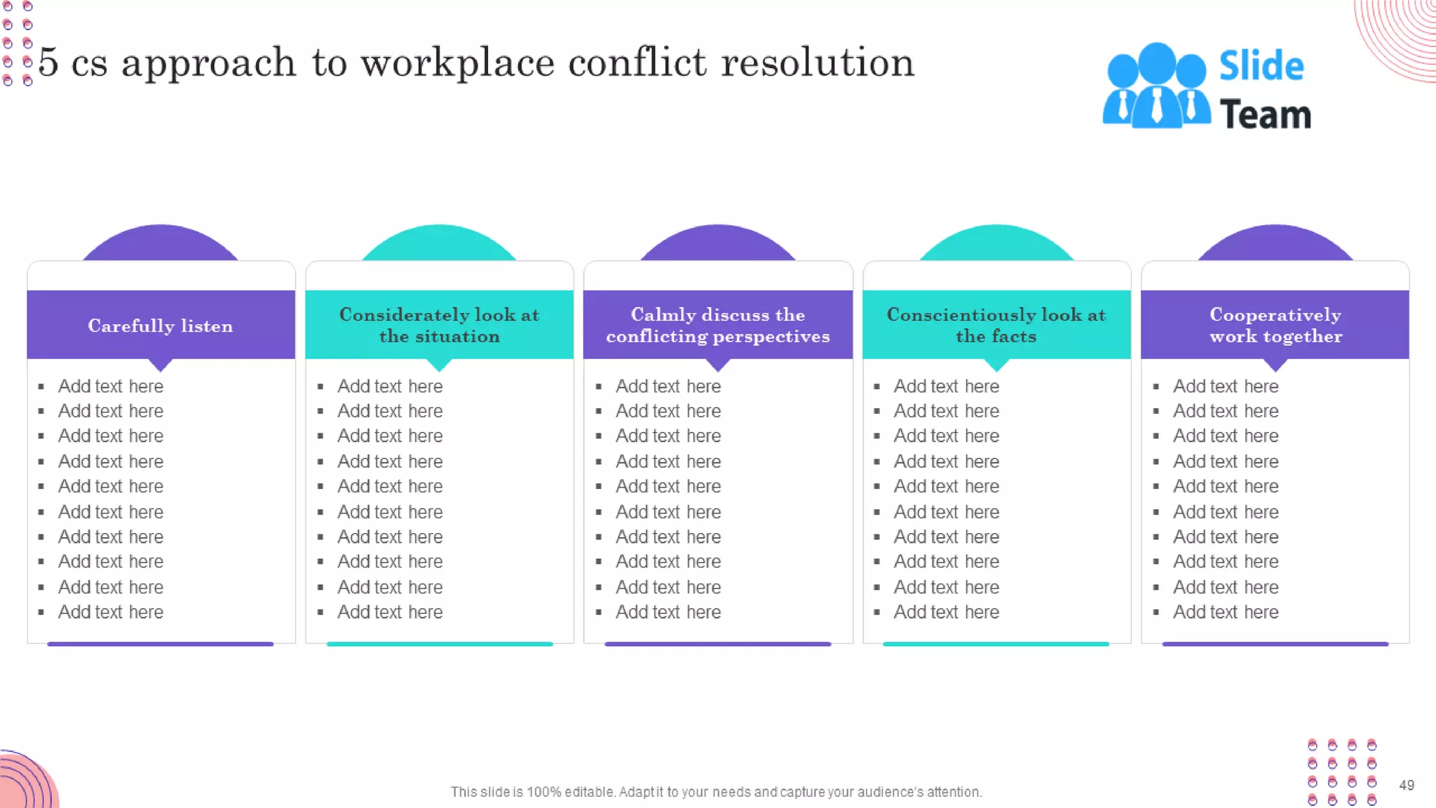 Conflict Management Techniques In Project Management Powerpoint Presentation Slides | PPT
