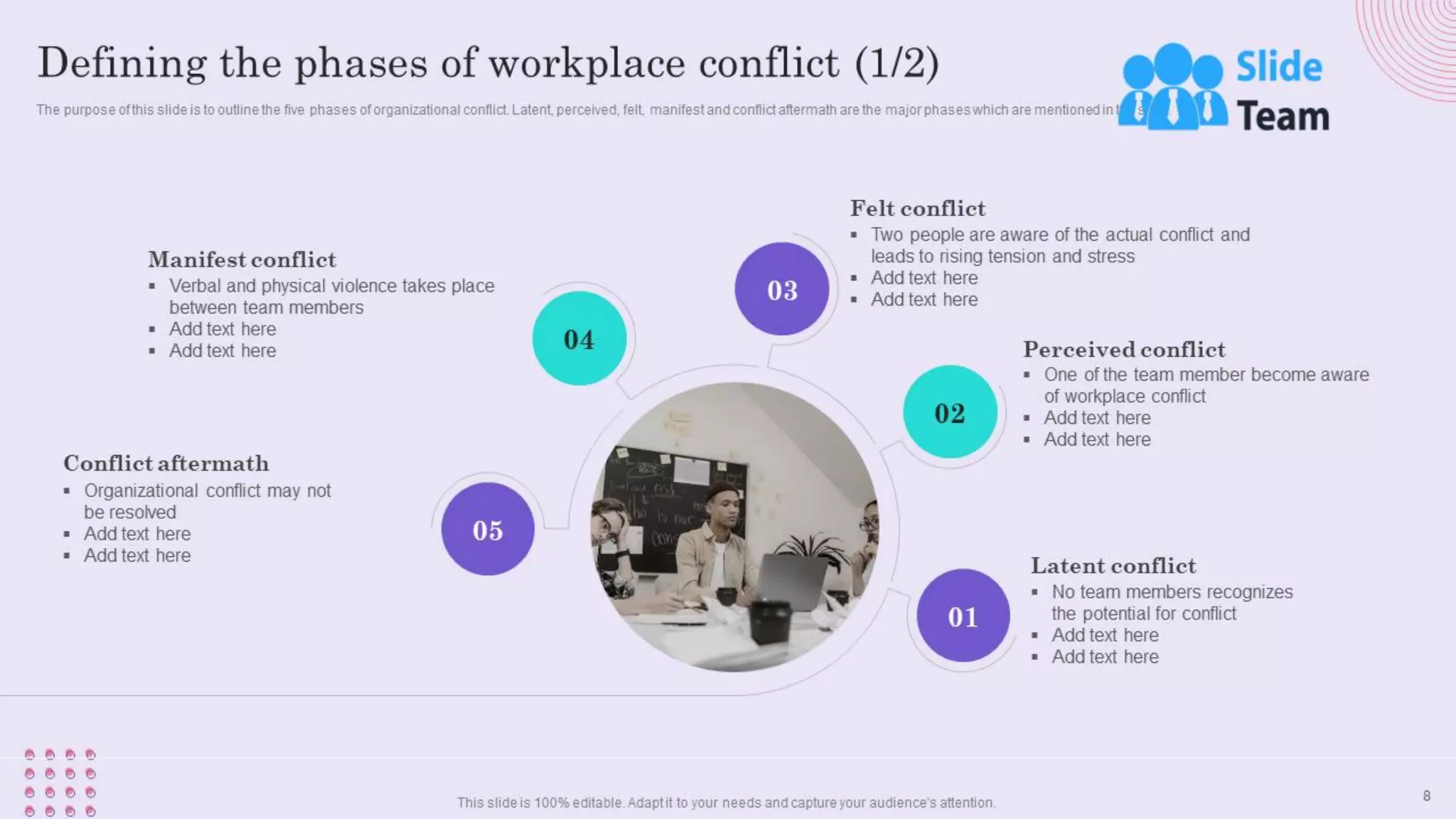 Conflict Management Techniques In Project Management Powerpoint Presentation Slides | PPT