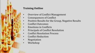 Conflict Management Training, Learn The Causes Of Conflict | PPTX ...