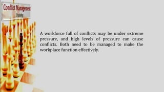 Conflict Management Training, Learn The Causes Of Conflict | PPTX