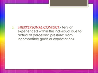 Conflict management | PPTX