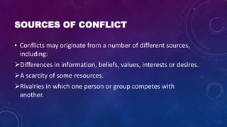 Conflict management | PPT