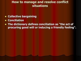 Conflict management (Dr Maysoon El-Tigani) | PPT