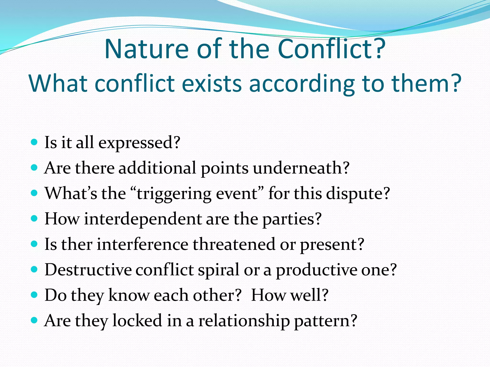 Conflict Mediation | PPTX