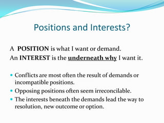 Conflict Mediation | PPTX