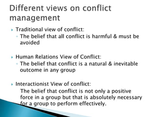 Conflict mgt. | PPT