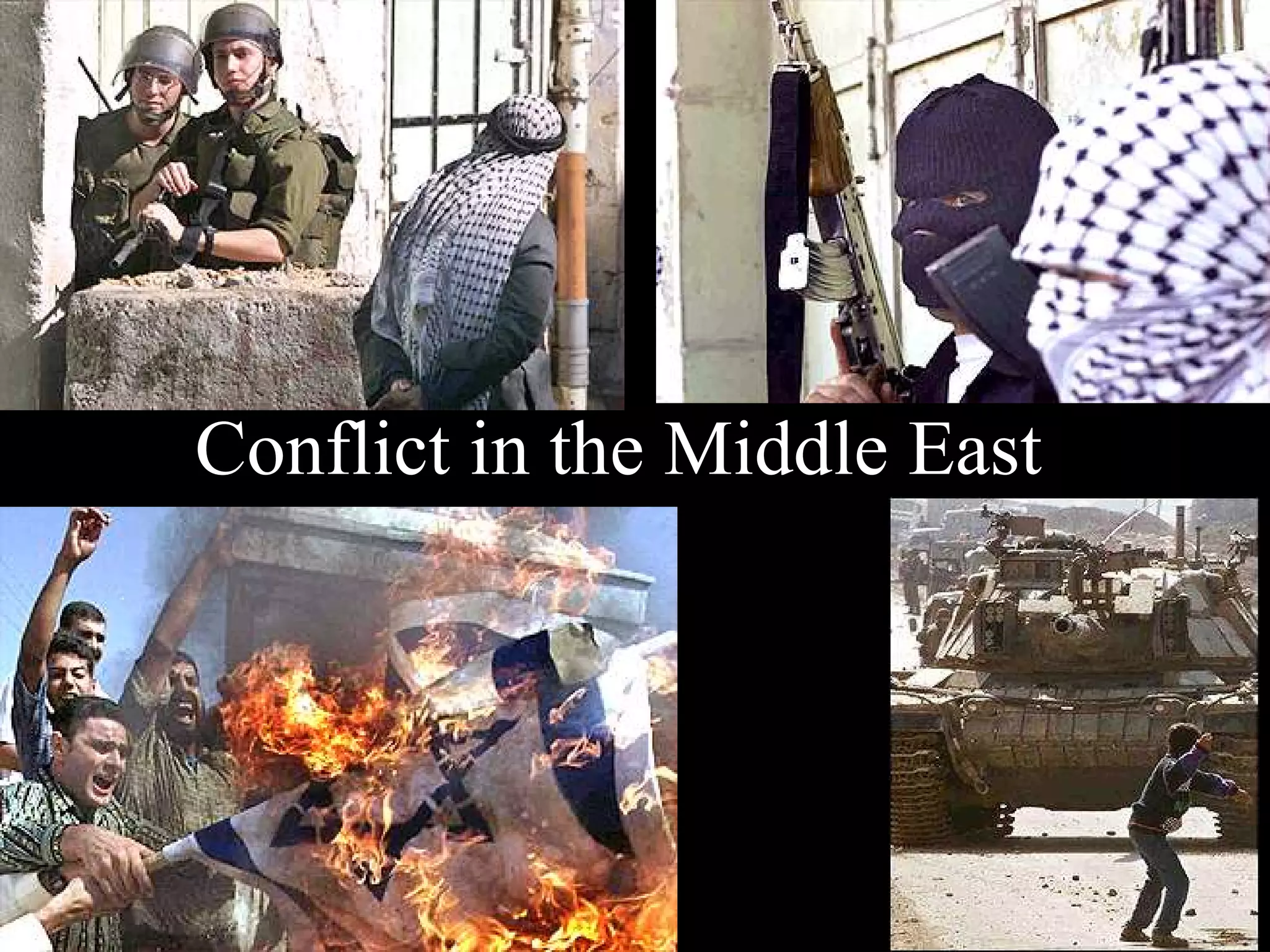 Conflict Middle East | PPT
