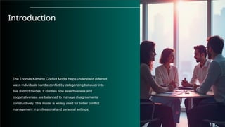 Conflict Modes;conflict resolution, task conflict | PPTX