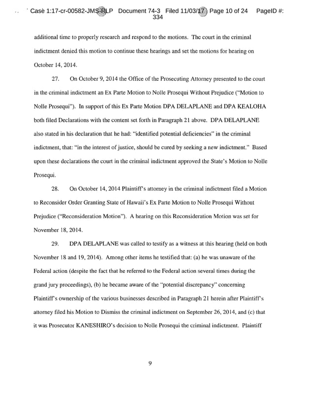 Motion to Disqualify | PDF