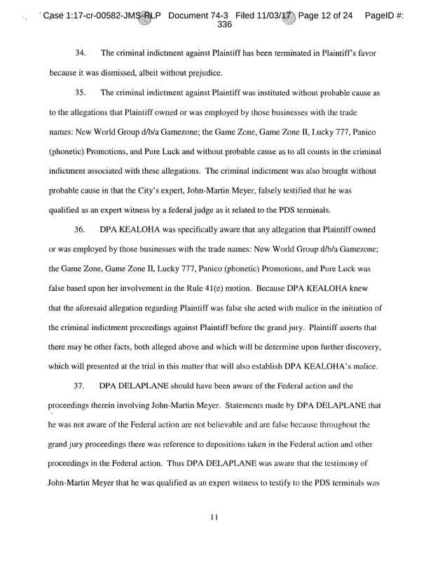 Motion to Disqualify | PDF