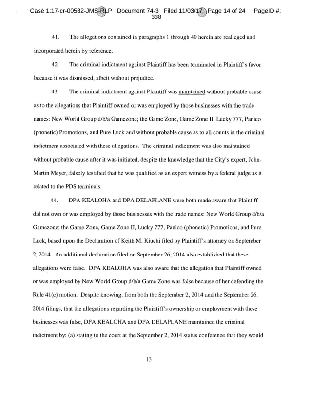 Motion to Disqualify | PDF