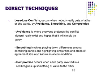 Conflict & negotiation | PPT
