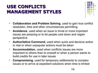 Conflict & negotiation | PPT