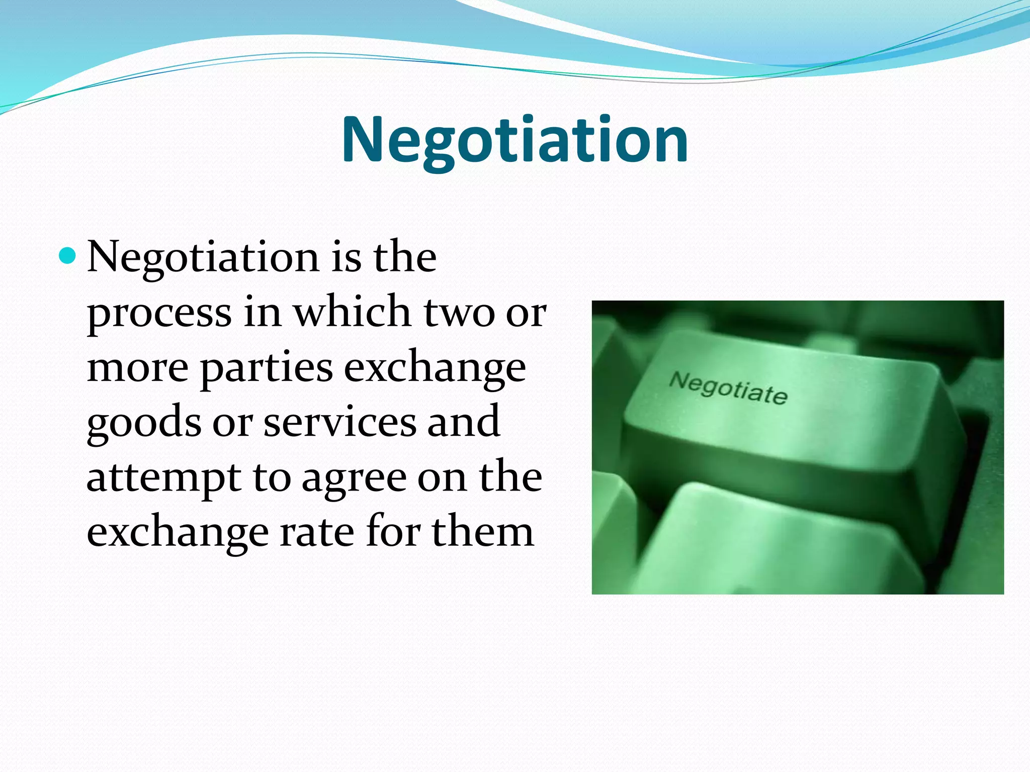 Conflict & negotiation | PPTX
