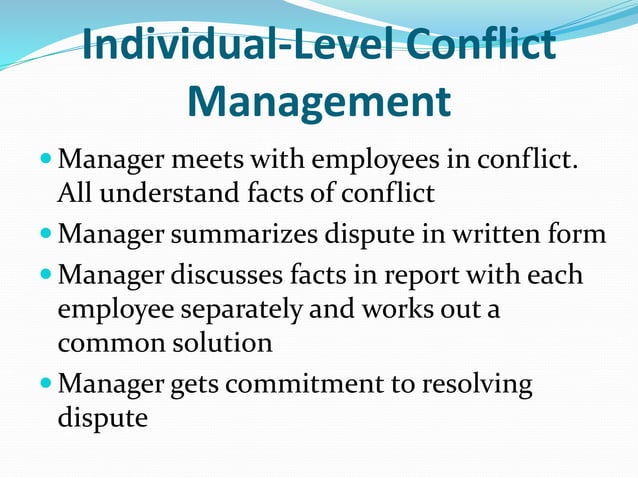 Conflict & negotiation | PPTX | War and Conflicts