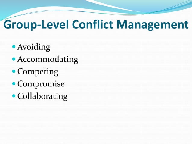 Conflict & negotiation | PPTX | War and Conflicts