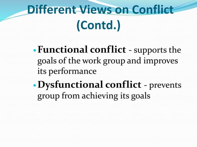 Conflict & negotiation | PPTX | War and Conflicts