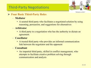 Conflict and Negotiation | PDF