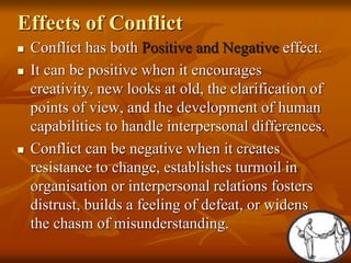 conflict and types of conflict | PPTX