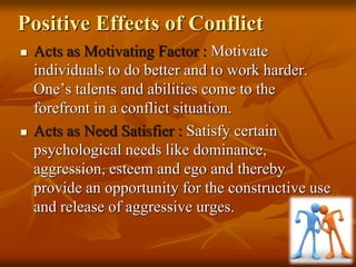 conflict and types of conflict | PPTX