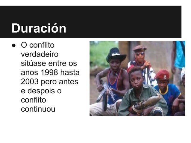 Conflicto do coltán | PPT