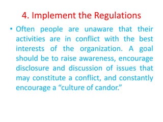 Conflict of interest | PPTX