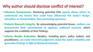 Research and Publication Ethics: Conflict of Interest.pptx