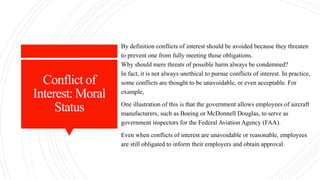Conflict of interests | PPTX