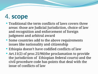 Conflict of laws.pptx for law students only | PPTX