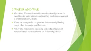 Conflict of natural resources | PPTX