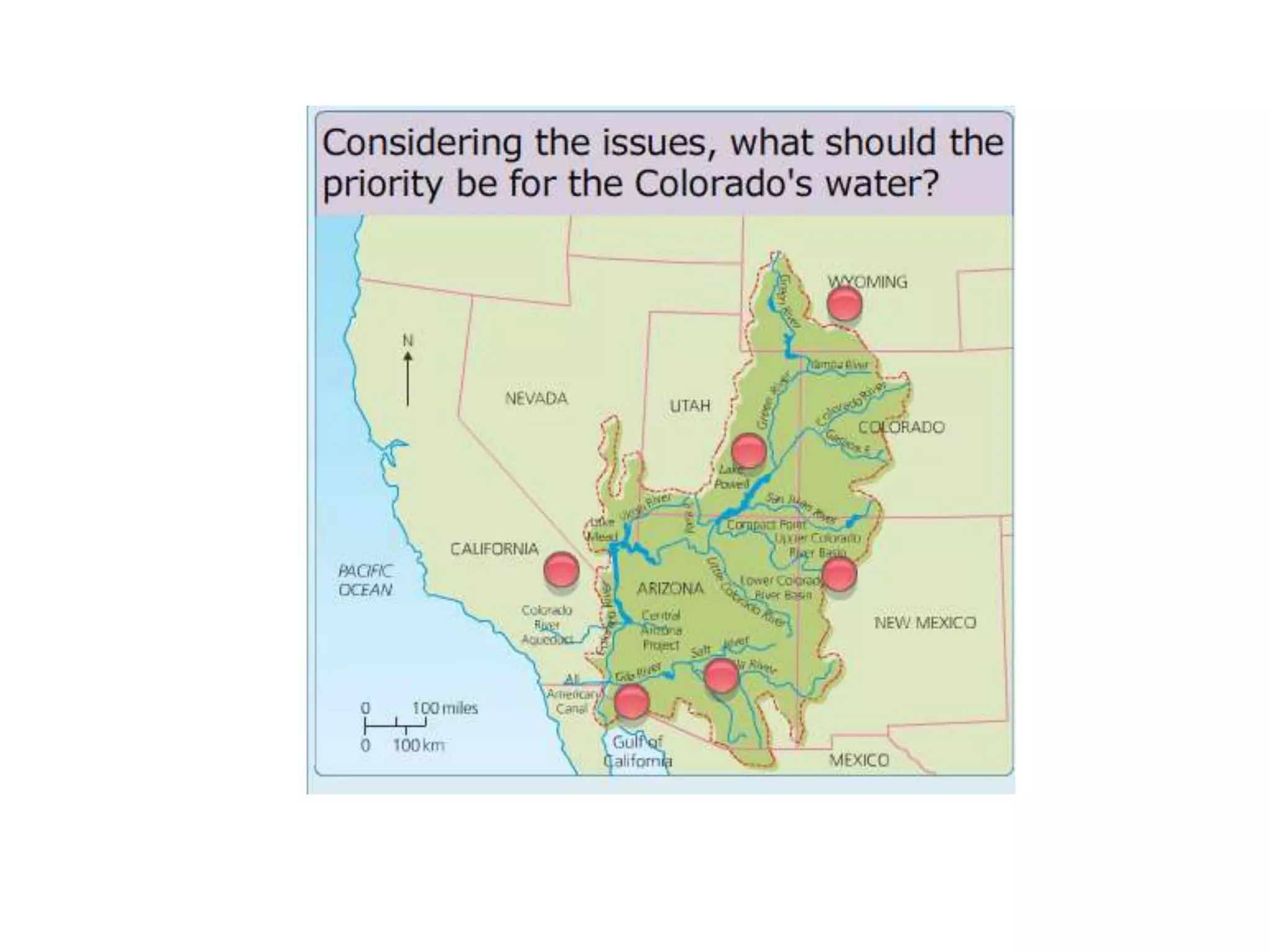 Conflict over water resources: Colorado River | PPTX